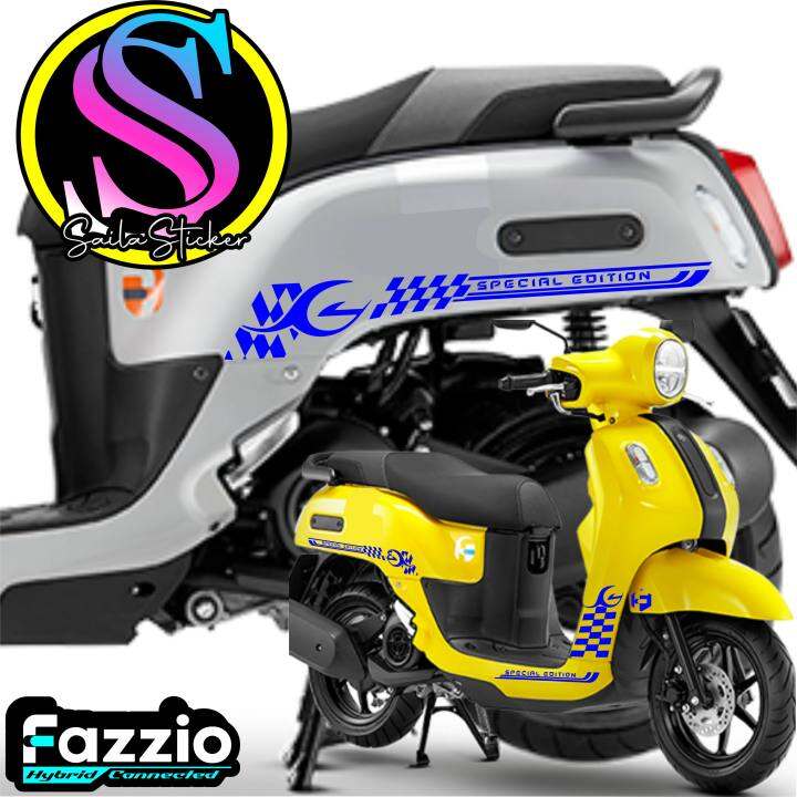 STICKER 173/STICKER CUTTING SPECIAL EDITION/STICKER MOTOR FAZZIO ...