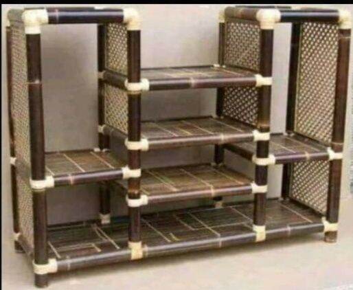 RAK BAMBU / LEMARI PENYIMPANAN | Lazada Indonesia