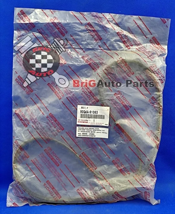 Toyota Wigo Alternator Belt 9004A-91063 Original | Lazada PH