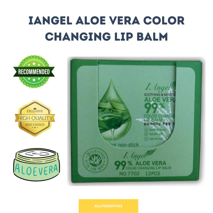 IAGEL Aloe Vera Color Chagning Lip Balm | Lazada PH
