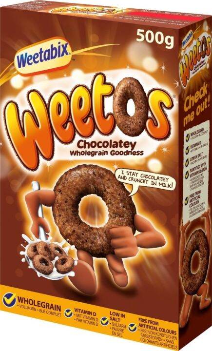 Weetos Chocolate Hoops Cereal 500g | Lazada