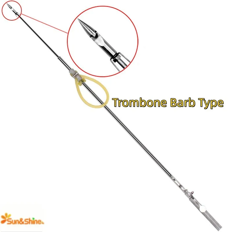 Stainless Steel Diving Speargun Underwater Spear Shooter Fishing ...