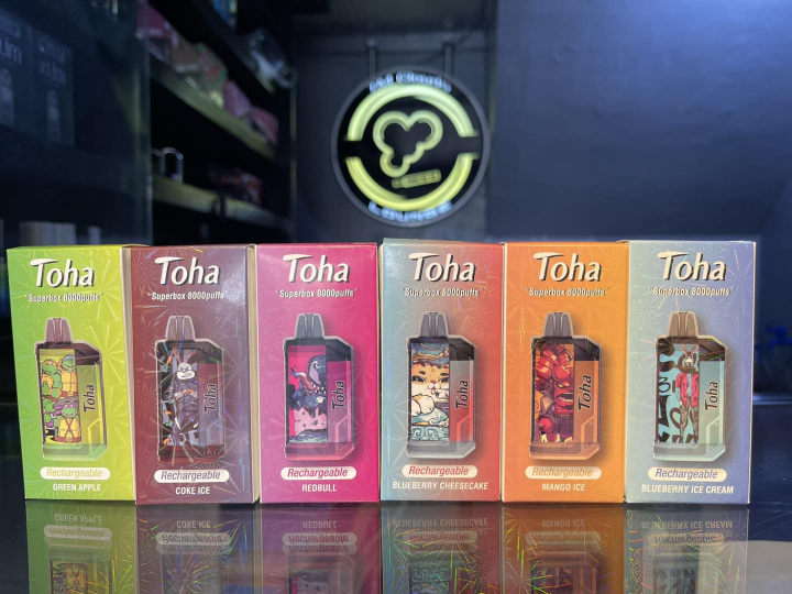 🏆Toha Super 8000 Puffs with a variety of flavors and excellent taste ...