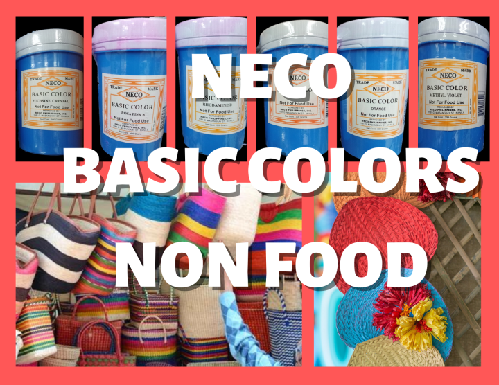 NECO BASIC COLORS NON FOOD DYE 300GRAMS | Lazada PH