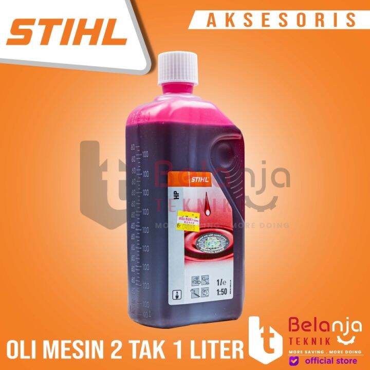Stihl Oli Samping 2 Tak 1 Liter Oli Mesin Potong Kayu Potong Rumput 1L ...