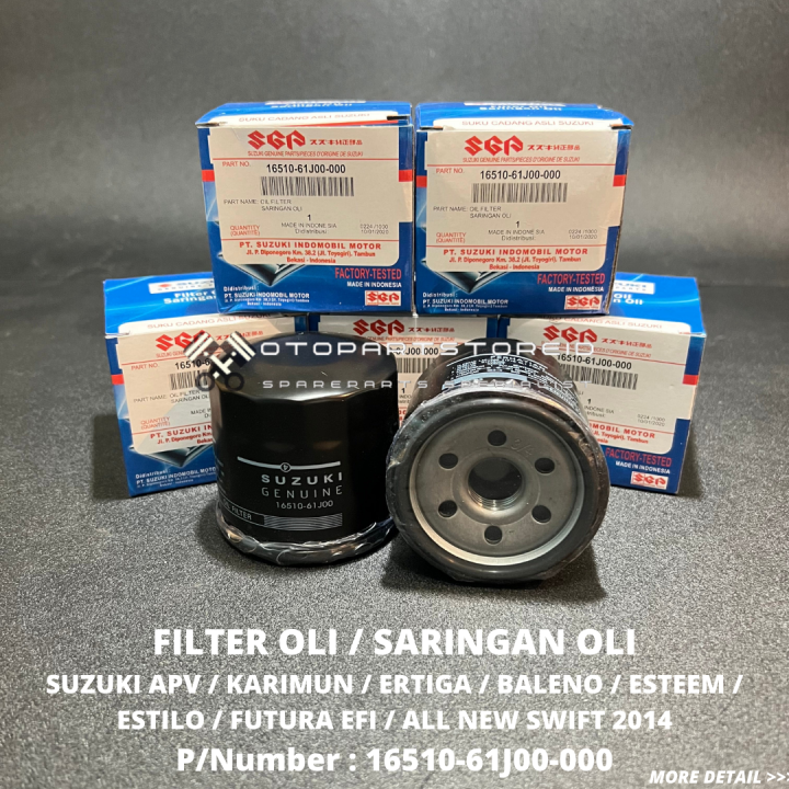 FILTER OLI / SARINGAN OLI SUZUKI APV KARIMUN ERTIGA BALENO ESTEEM ...