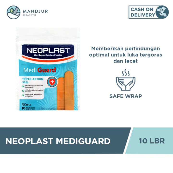 Neoplast Mediguard 10 Lembar - Plester Luka | Lazada Indonesia