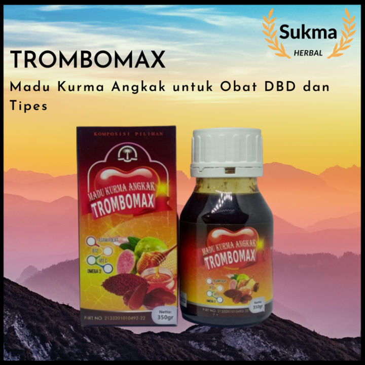 Trombomax Obat DBD dan tipes kurma madu ANGKAK | Lazada Indonesia