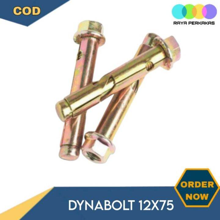 DYNABOLT 12X75 DINABOLT BAUT TEMBOK 12X75 | Lazada Indonesia