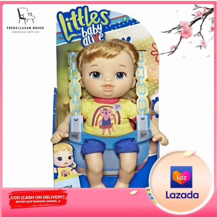 Mainan anak boneka little baby alive eva / maya / astrid hasbro ...