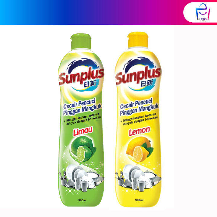 Sunplus Dishwash 900ml ( Lemon / Lime ) 1 Bottle | Lazada