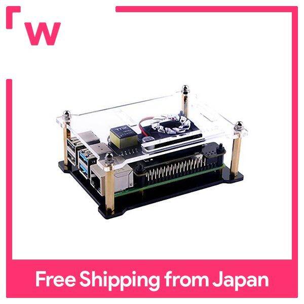 GeeekPi Raspberry Pi POE Hat Case Raspberry Pi Acrylic Case for ... GeeekPi Raspberry Pi POE Hat Case Raspberry Pi Acrylic Case for ...