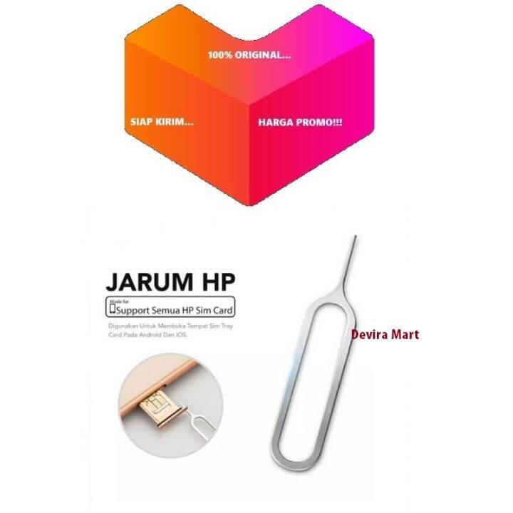 Sim Card Injector Ejector Handphone HP Jarum Tusuk Sim Card Simcard ...