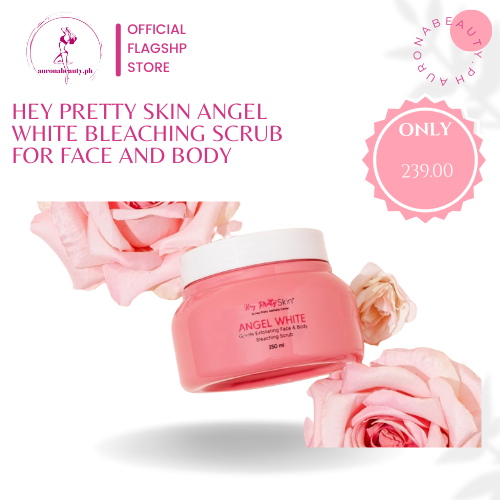 HEY PRETTY SKIN GENTLE EXFOLIATING FACE AND BODY BLEACHING SCRUB ...