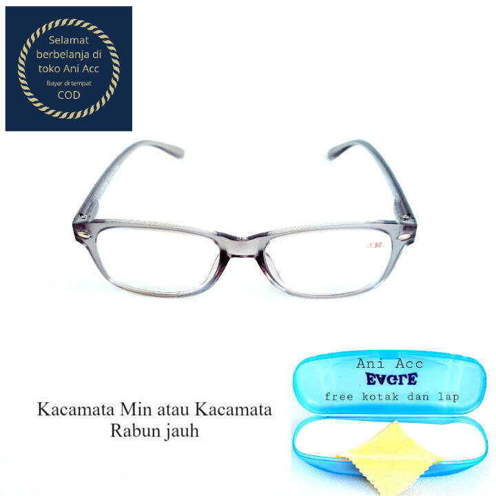 BAYAR DI TEMPAT / Kacamata Minus atau Kacamata Rabun jauh buat pria dan ...