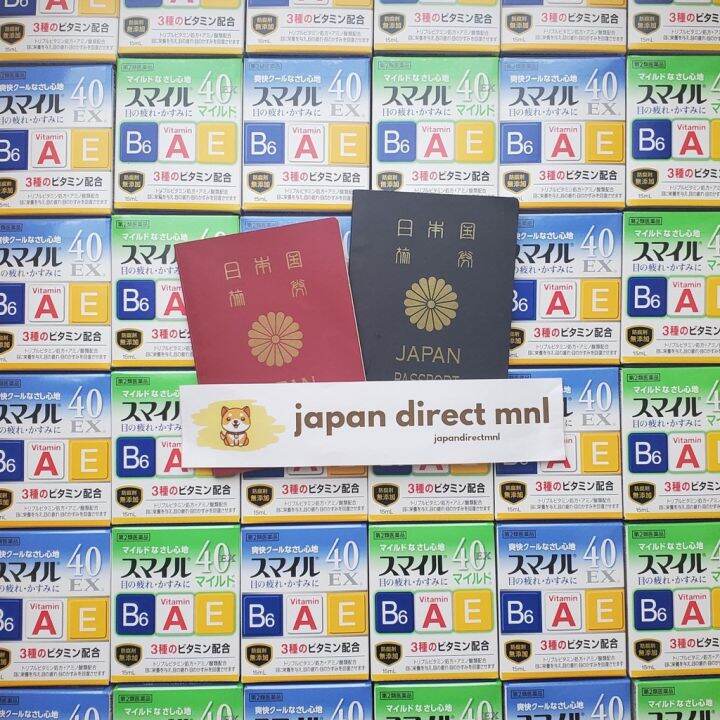 【READY STOCK】 ♟LION Smile 40 EX α Eye Drops 15ml (2024 Expiry) # ...