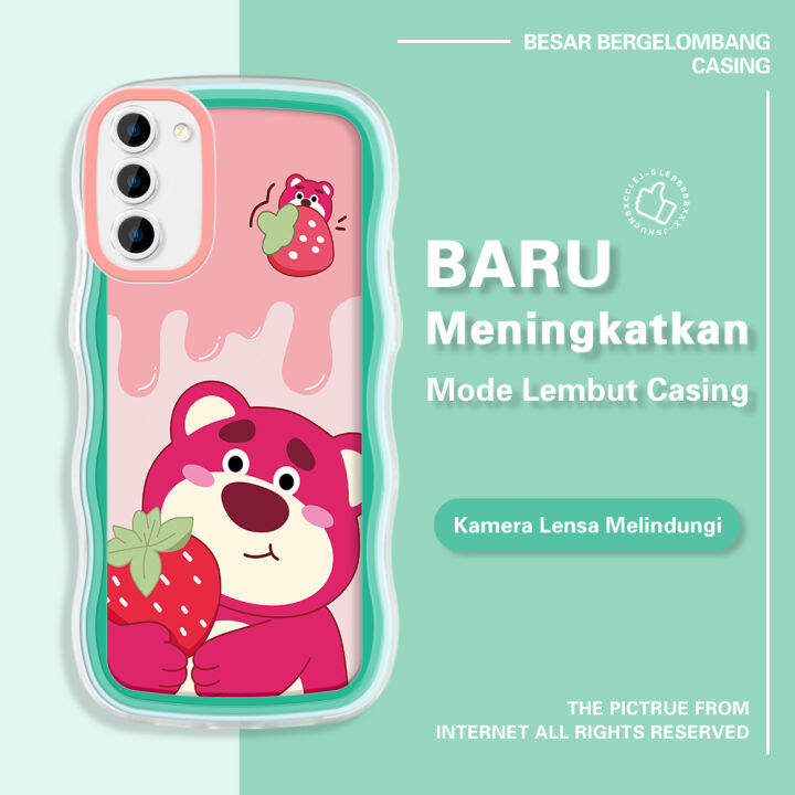 （Lokal Ready)Hontinga Silikon Lembut Case Casing hp Untuk Samsung Galaxy A54 5G A04S A10S A20S ...