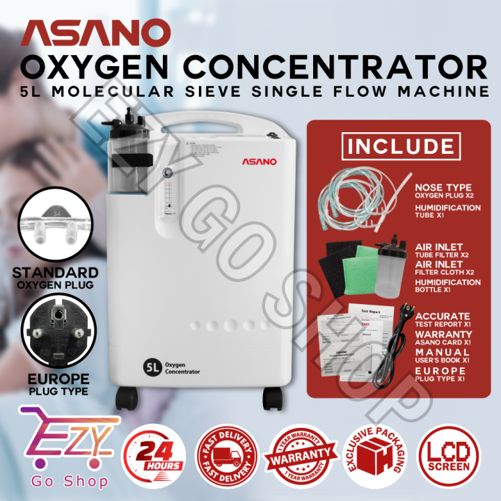 【Ready Stock @ SUBANG】5L Medical Oxygen Concentrator - Oxigen ...