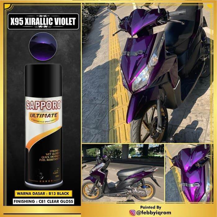 Cat Semprot Sapporo Ultimate Colour Cat Semprot - X95 Xirallic Violet ...