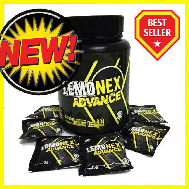 【AUTHENTIC】LEMONEX ADVANCE FAT BURNER (30 Sachets) Halal With Gold ...