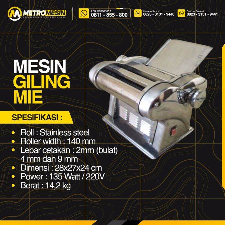 Mesin Giling Mie | Lazada Indonesia