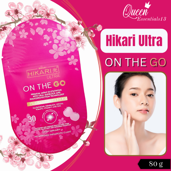 ORGINAL Hikari Ultra ON THE GO - Premium Japan glutathione with oral ...