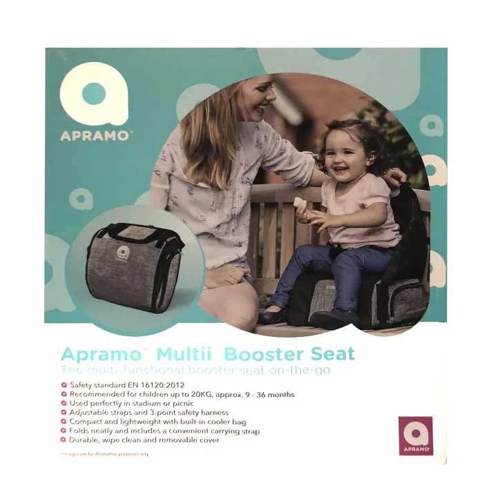 Apramo Multi Booster Set Tempat Duduk Anak Portable Bisa Jadi Tas Kursi ...
