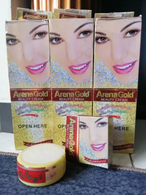 arena gold beauty cream 1 box 6 pieces | Lazada