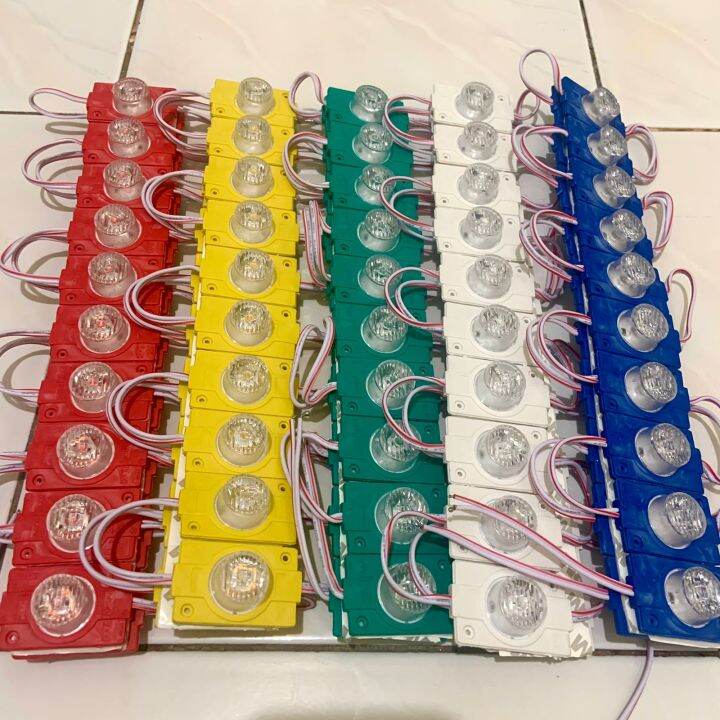 10 biji Lampu LED Modul 1 mata 1.5 Watt 12 Volt Mobil, Motor | Lazada ...