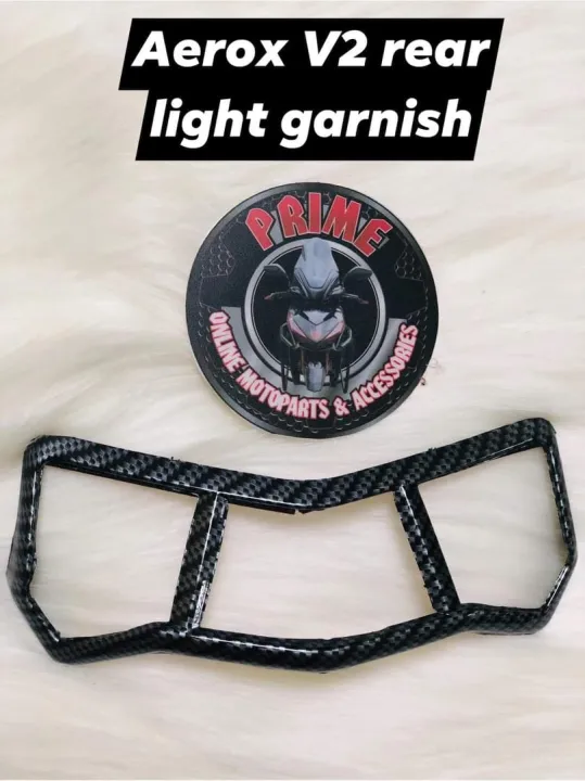 Aerox V2 155 / Aerox 2021 rear signal garnish / Original carbon not ...