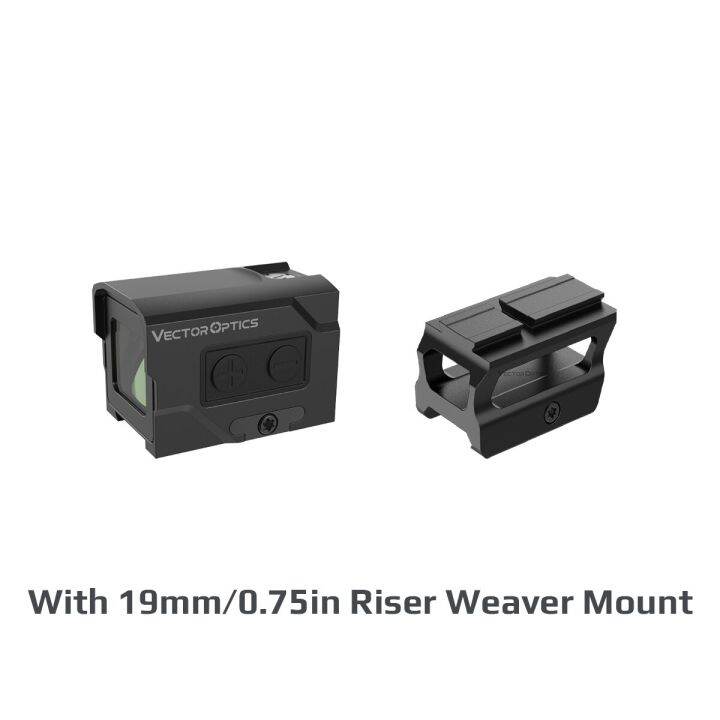 Vector Optics Frenzy Plus 1x18x20 Enclosed Reflex Sight Red Dot Scope ...