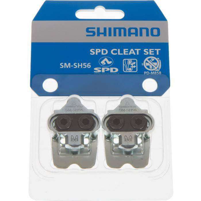 คลีท SHIMANO รุ่น SM-SH56 แผ่นรองเท้า (ชุด) // สำหรับแป้นเหยียบจักรยาน ...
