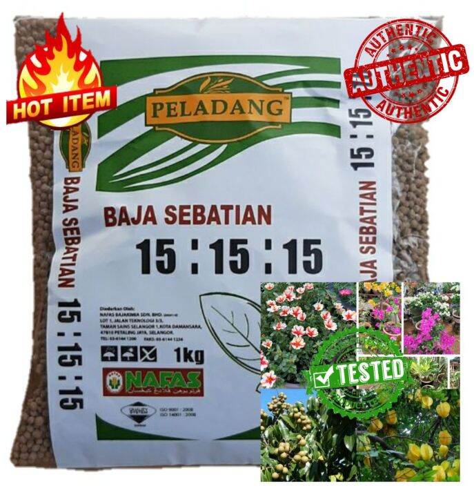 [ Ready Stock ] Baja Pokok NPK 15:15:15 Baja Pertumbuhan - Baja Pokok ...