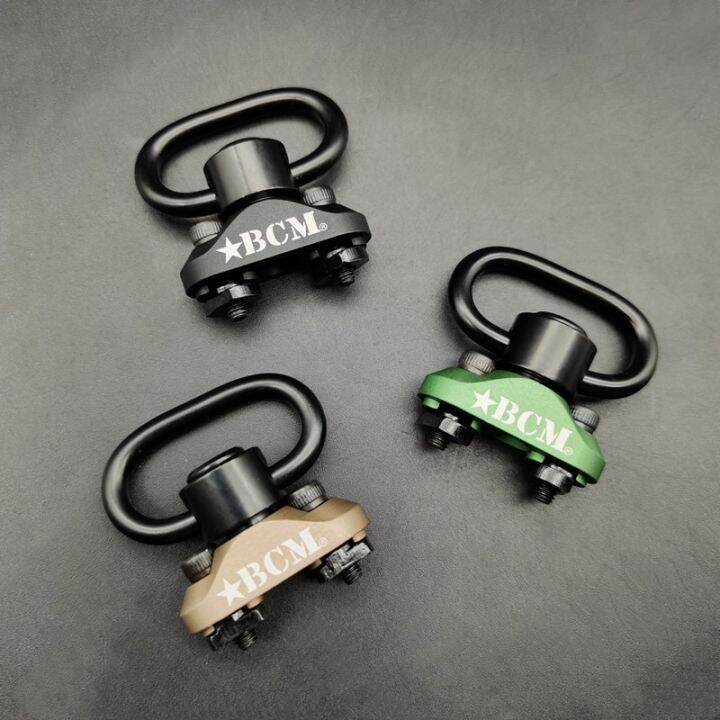 BCM QD Sling Swivel Adapter Rail Mount M-LOK Strap Buckle Metal Strap ...