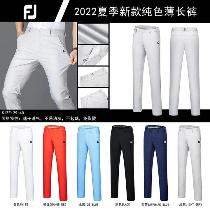 กางเกงกอล์ฟกอล์ฟขายาว สำหรับผู้ชาย FJ (KUZF002) Men's Golf Shorts New ...