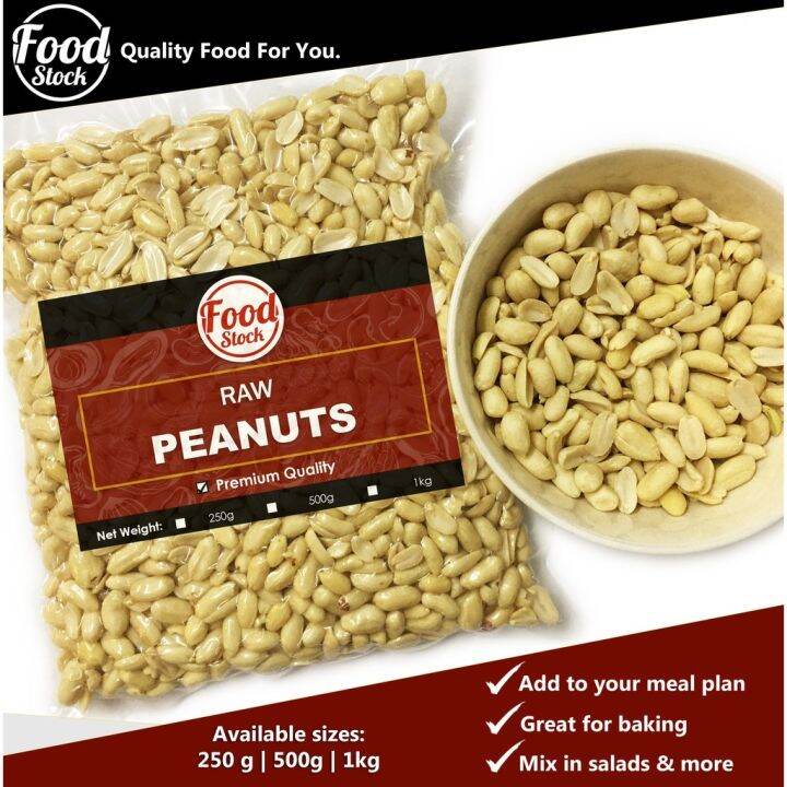 Raw Skinless Peanuts (250g 500g 1kg) | Lazada PH