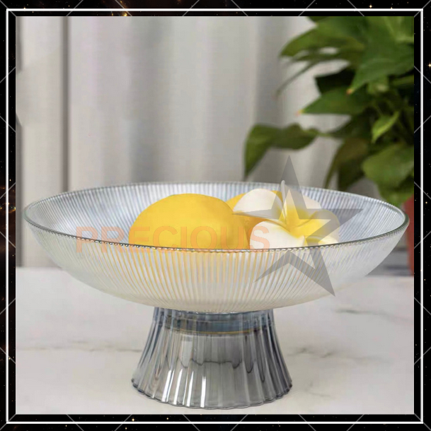PRECIOUS STAR [1PC] 1000ml High Quality Boron Glass Tray Modern Living ...