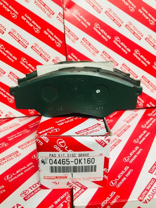 BRAKE PAD FA INNOVA/ HILUX 04465-0K160 HILUX 2004-2016 / INNOVA 2003 ...