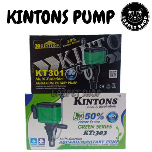 KINTONS KT301 / KT:303 MULTI-FUNCTION AQUARIUM ROTARY PUMP | Lazada