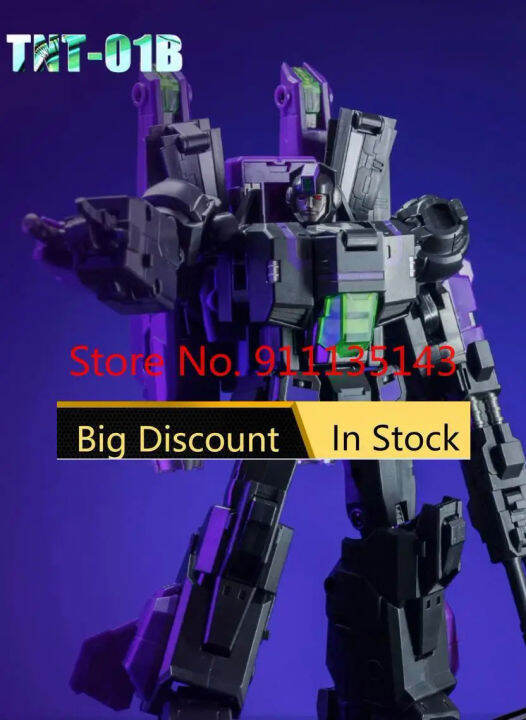 Tnt-01B Jetfire Skyfire Spaceship Space Guardian Flame Color Black 3rd ...