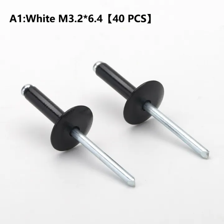 shounahe💕10-40Pcs M3.2 M4 M5 Rivets Aluminium Dome Head Blind Rivets ...