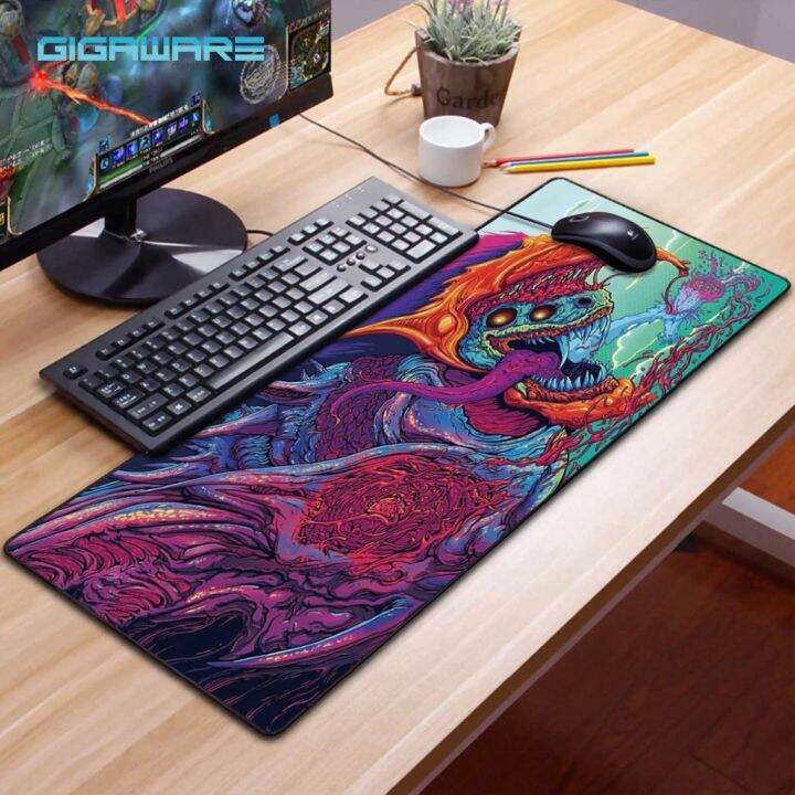 Gigaware Hyper Beast Extended Mouse pad Gaming Mousepad | Lazada.co.th