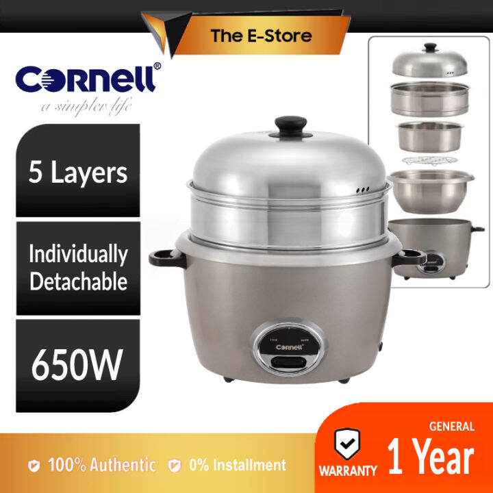 Cornell SteamPro with Huge Multilayers SUS304 Cookwares (Individually ...