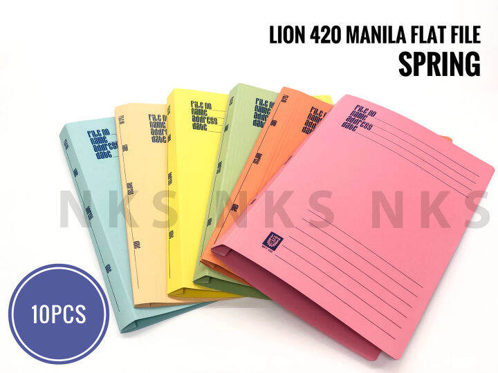LION 420 UK SPRING PAPER FILE (10PCS) | Lazada