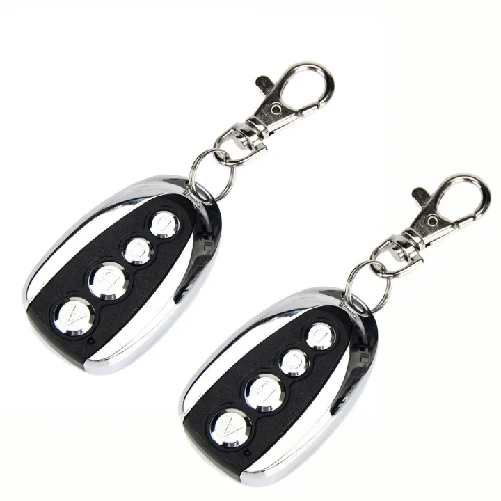 2Pc Electric Gate Cloning Garage Door Remote Control Fob 433Mhz ...