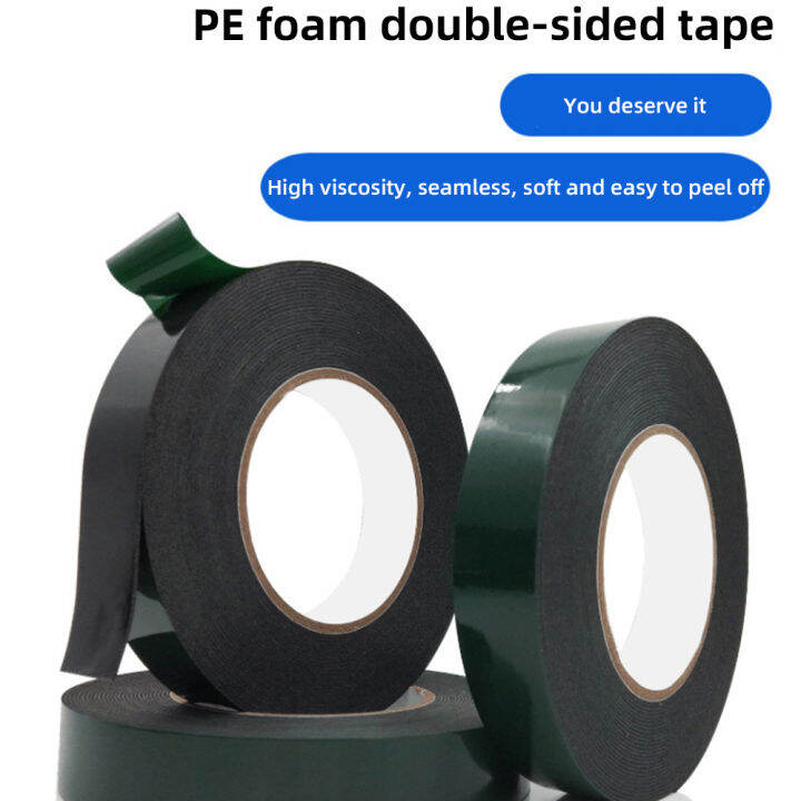 Super Strong Sticky Waterproof Adhesive Double Sided Foam Tape 10M ...