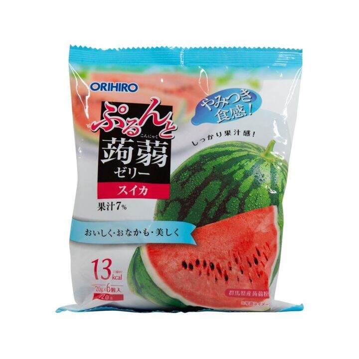 Orihiro Konnyaku Jelly Watermelon 日本ORIHIRO蒟蒻果冻健康低脂 | Lazada