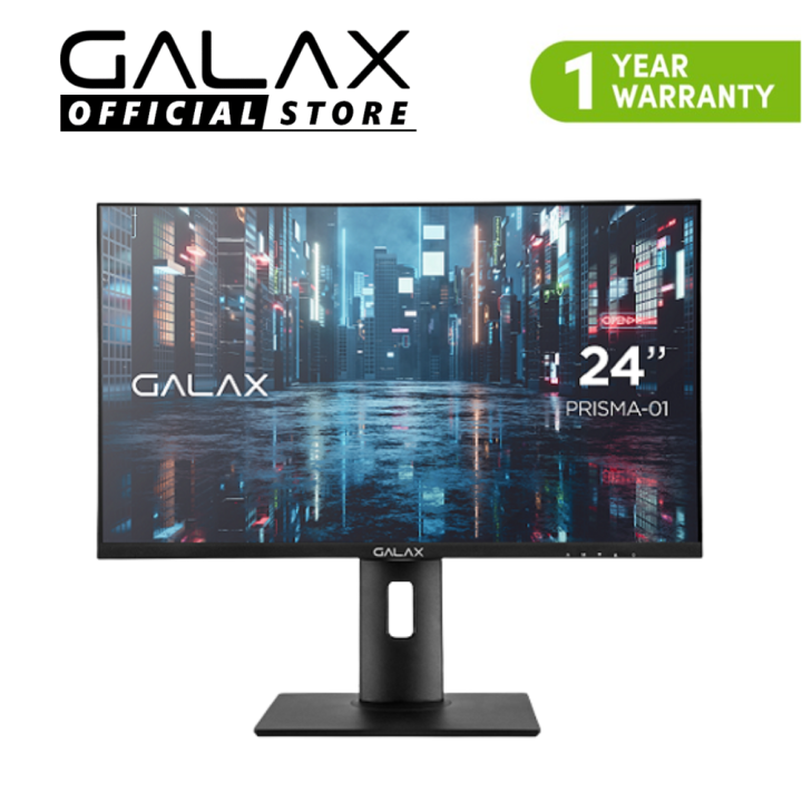 GALAX Monitor PRISMA-01 24inch FHD, VA, 75Hz, G-Sync, Borderless, USB-C ...