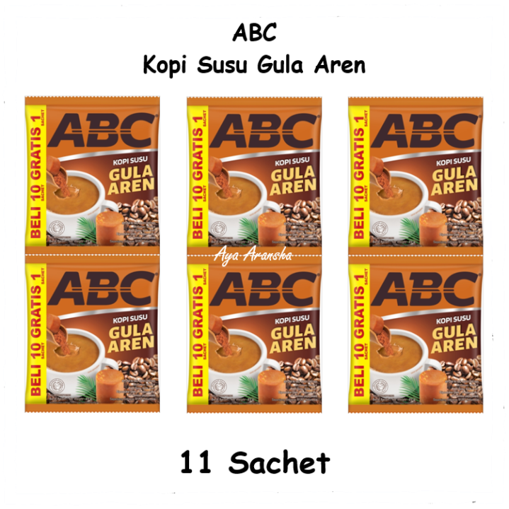 ABC I Kopi Susu Gula Aren I 11 Sachet | Lazada Indonesia