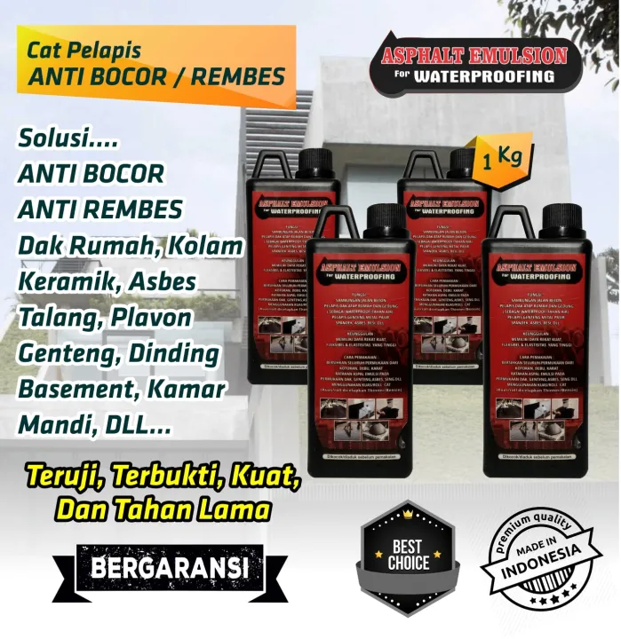 Cat Pelapis Anti Bocor | Waterproofing | Cat Kolam Ikan Anti Bocor - 25 ...